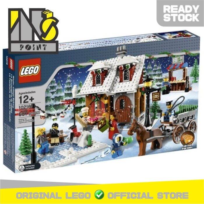 LEGO 10216 - Exclusive - Winter Village - Winter Village Bakery ...