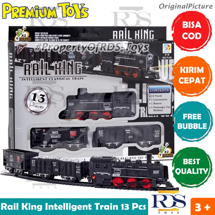 Premium Mainan Kereta Api Rail King | Lazada Indonesia