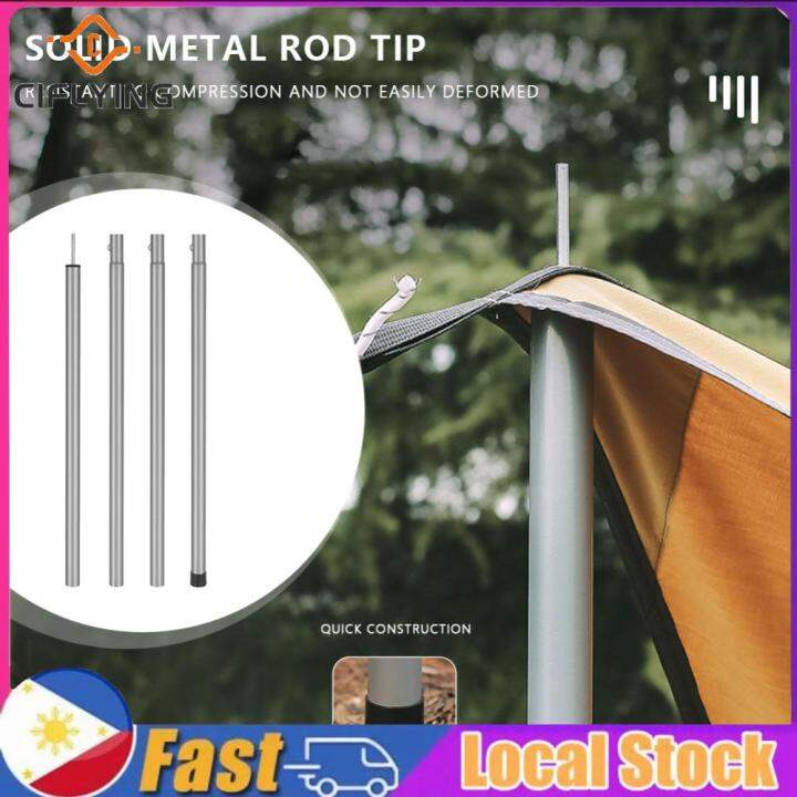 Beach Shelter Tarp Awning Pole Portable Canopy Awning Support Pole Wind ...