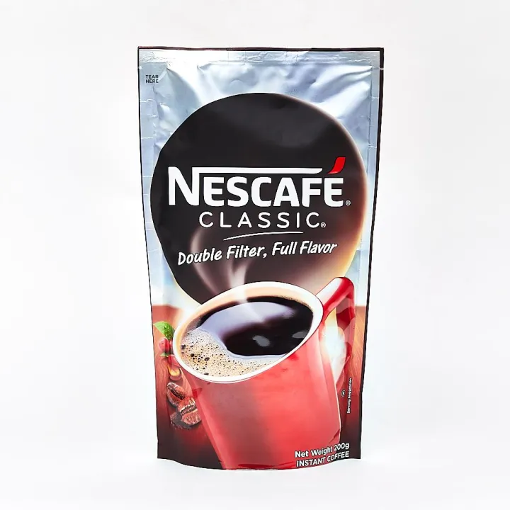 Nescafe Classic Double Filter Instant Coffee Pack 200g | Lazada PH