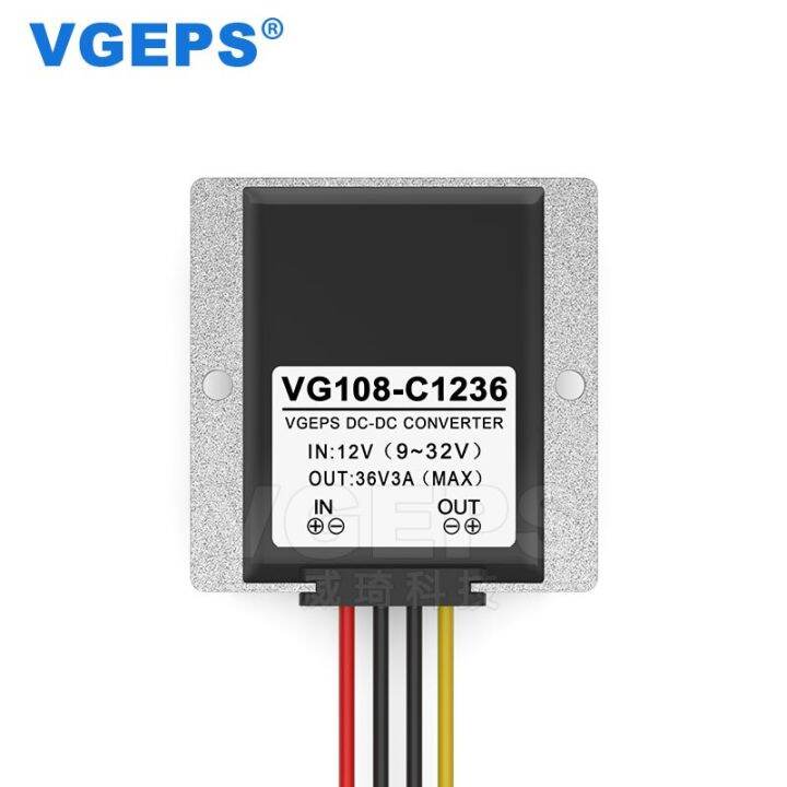12V to 36V 3A 5A 8A DC step-up module 12V to 36V type-voltage regulator ...
