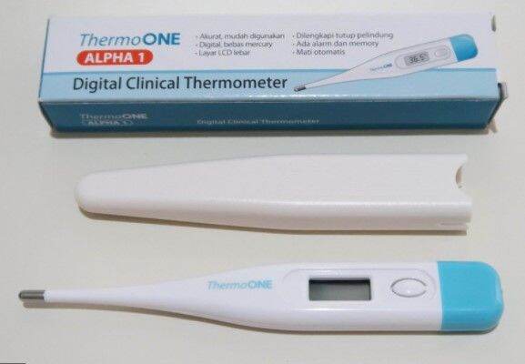 OneMed Thermo One Alpha 1 Digital Clinical Thermometer Termometer ...