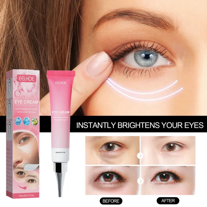 EELHOE Eye Cream Hydrating Moisturizing Lifting Firming Eye Skin, Fading Eye Fine Lines and ...