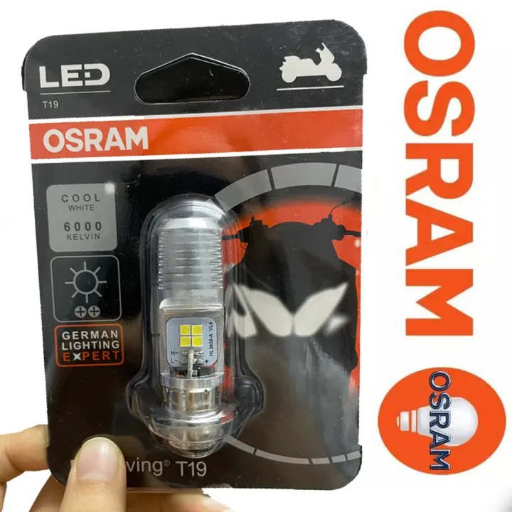 Motorcycle LED Headlight Bulb T19 P15D H4 Original Osram LED Headlight ...