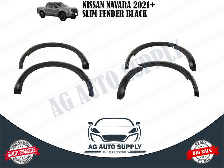 NISSAN NAVARA 2021+ Slim Fender Black | Lazada PH