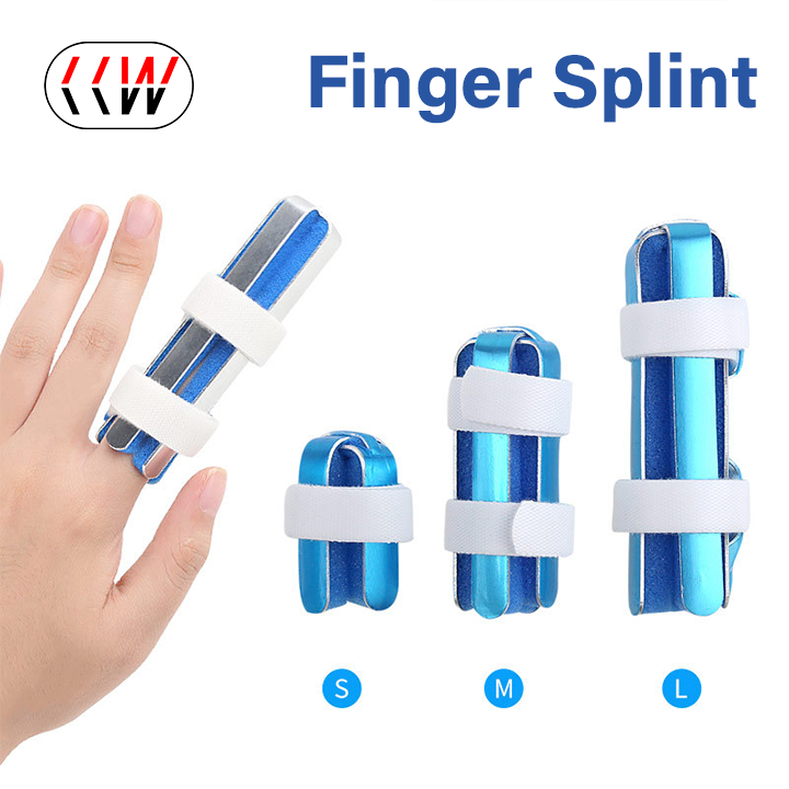 CCW 1PCS Foam Support Brace Finger Splint Hand Trigger Broken Finger ...