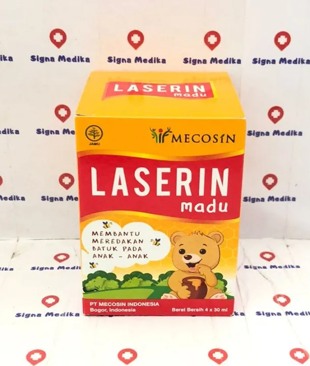 Laserin Madu Sirup Box 30ml X 4 Botol - Obat Batuk Dan Pilek Anak ...