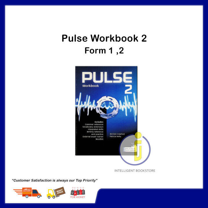 [Intelligent] Pulse Workbook 2 - Form 1,2 | Lazada