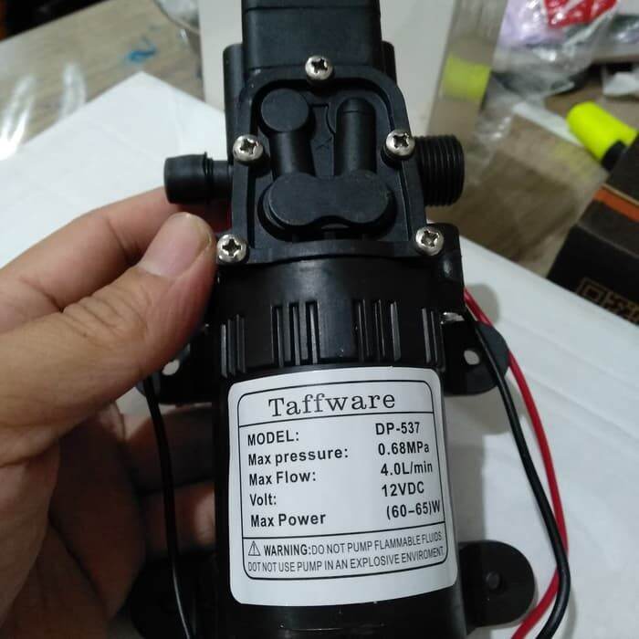pompa air DC 12V tekanan tinggi/cuci mobil/diaphragma/booster/spray ...