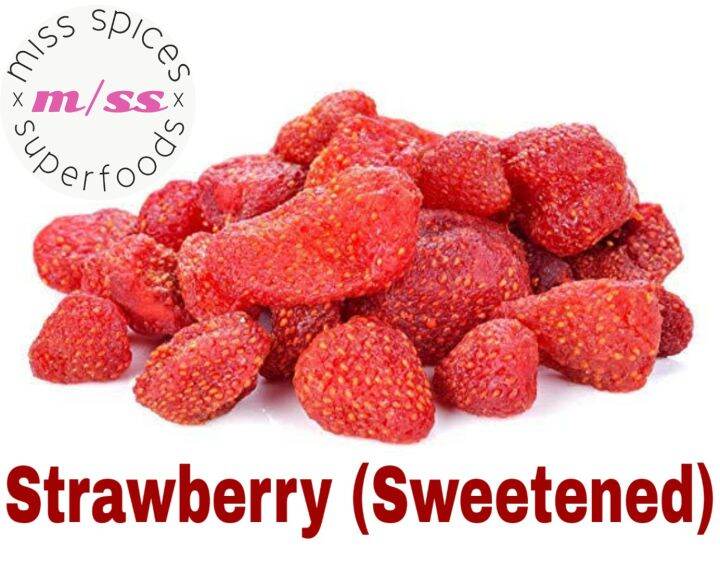 Dried Strawberries (Sweetened) | Lazada PH