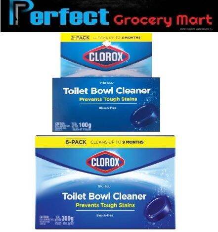 ⚡24hour Delivery⚡CLOROX TOILET BOWL CLEANER TRUBLU DROPS 50G x 2 / 50G ...