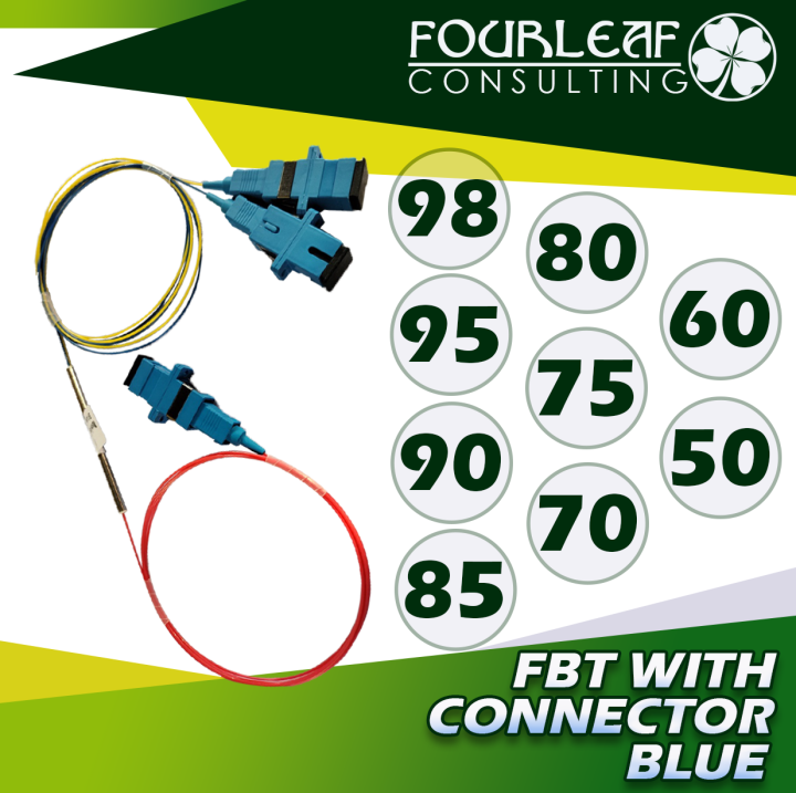 FBT w/ connector and coupler SC 1m | Lazada PH