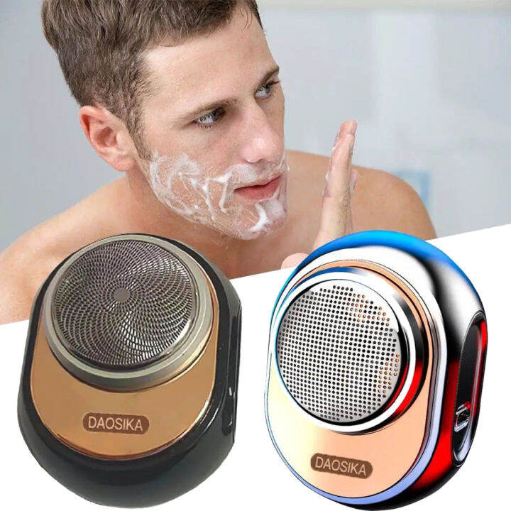 Mini Shave Portable Electric Shaver USB Rechargeable Face Wet Dry ...
