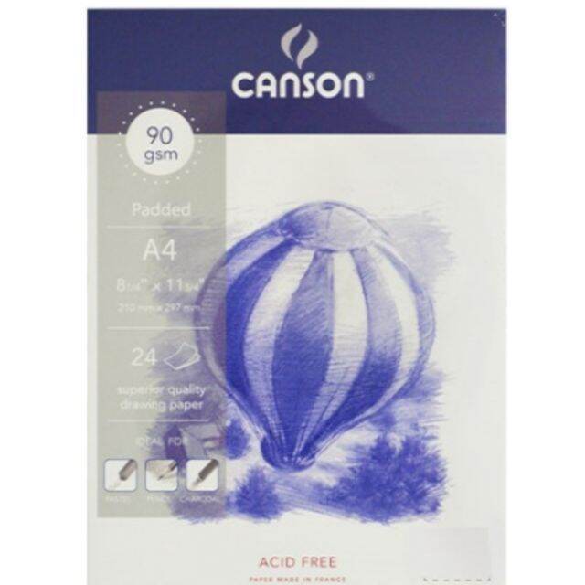 Canson Ballon Sketch Pad 90gsm 24 Sheets | Lazada PH