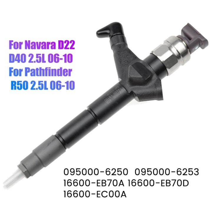 095000-6250 Crude Oil Fuel Injector New for Nissan Navara D22 D40 ...