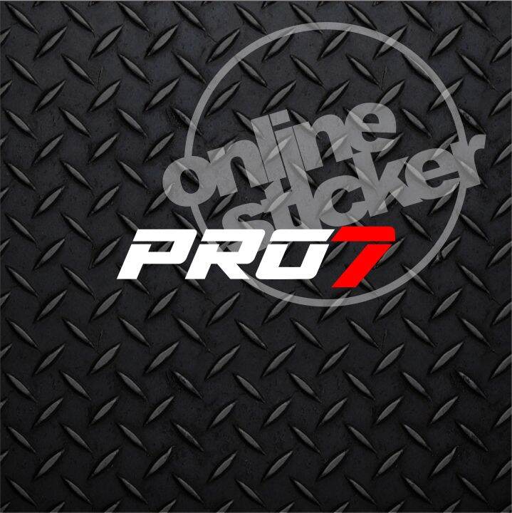 Stiker Pro 7 | cutting menyala | Lazada Indonesia
