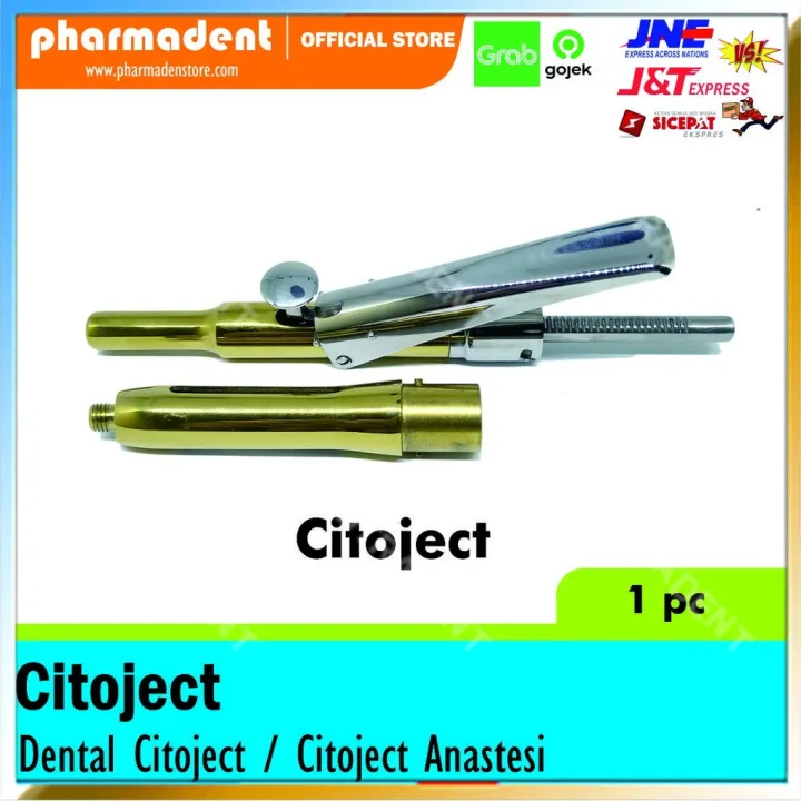 Cytoject Alat / Dental Citoject / Citoject Anastesi Color Gold | Lazada ...