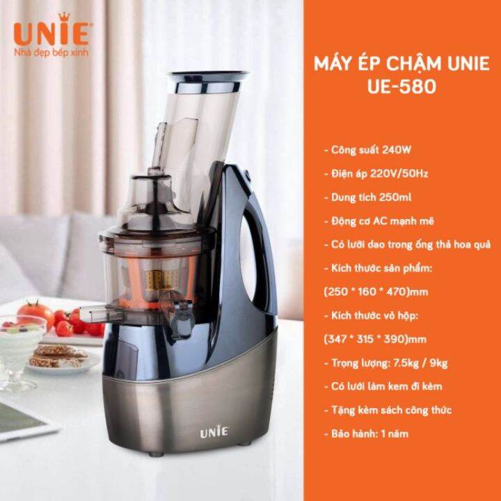 MÁY ÉP CHẬM UNIE UE-580 | Lazada.vn