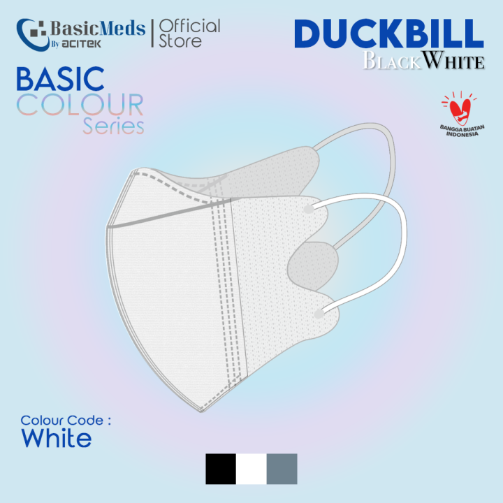 Basicmeds Duckbill Surgical Mask | Lazada Indonesia