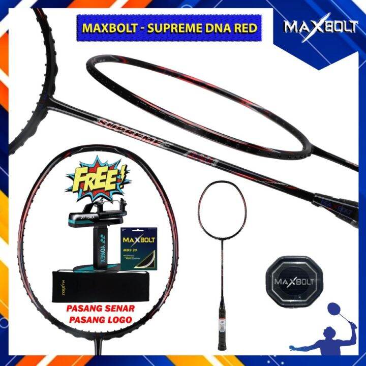 Raket Badminton Maxbolt Supreme DNA | Lazada Indonesia