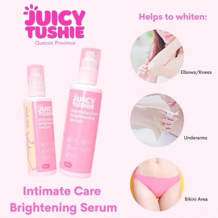 Juicy Tushie Brightening Butt Mask Scrub & Serum [Pampaputi ng Pwet at singit] 300ml by Juju ...