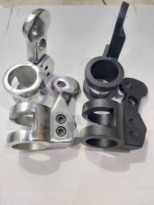 pangkon lampu pesek cincin model cnc super pesek GL MEGAPRO CB GL100 ...