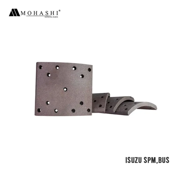 ISUZU SPM / BUS 177X14.5X198/205 13H F/4 47115-040 MOHASHI BRAKE LINING ...