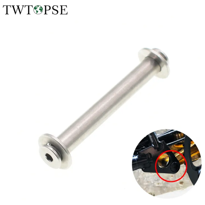 TWTOPSE Titanium Bicycle Rear Fork Pivot Assembly for Brompton Folding ...