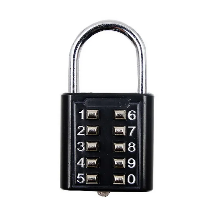 【Hot Sale】Heavy Duty 4 Digit Combination Padlock Number Luggage Travel ...