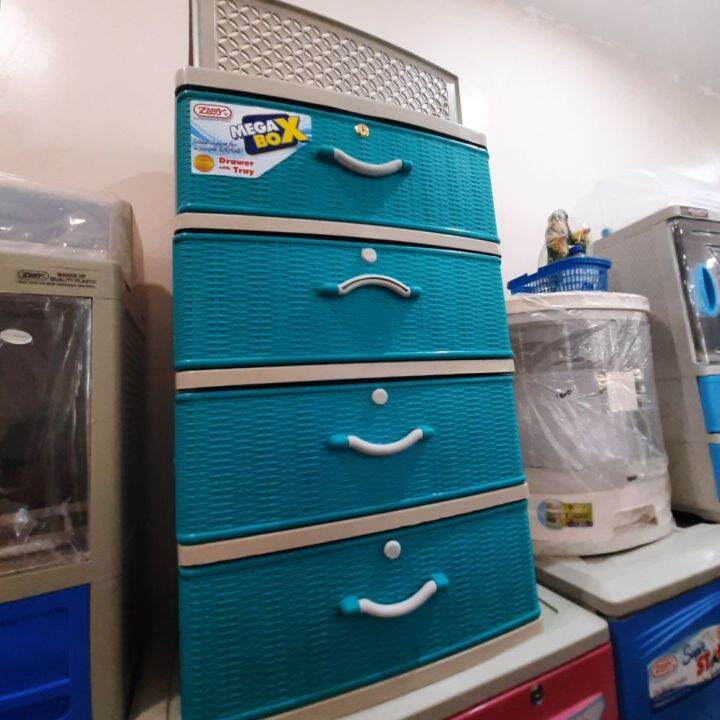 Zooey Mega Box Drawer 4 Layer with One Tray | Lazada PH