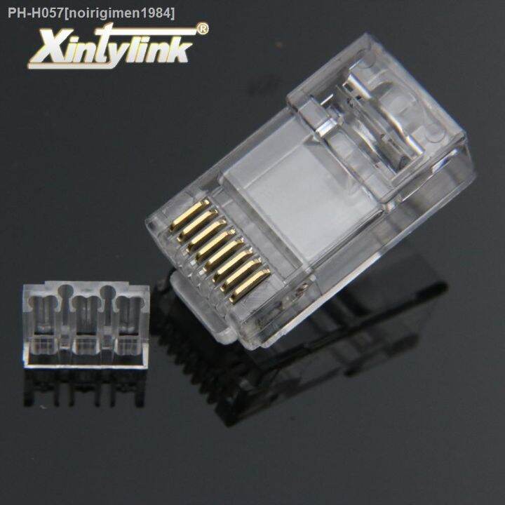 xintylink rj45 connector cat6 ethernet cable plug cat 6 network rg rj ...