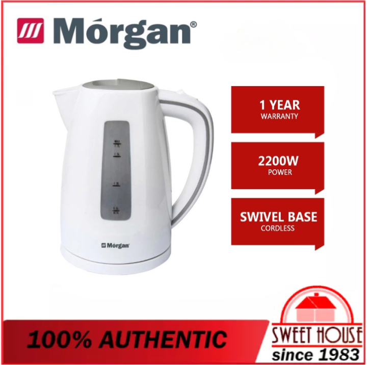 MORGAN 1.7L CORDLESS JUG KETTLE MJK-1017L | Lazada