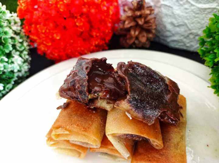 Piscok Lumer Coklat Pisang Coklat Lumer Isi 6 Psang Cokalt Lumer ...