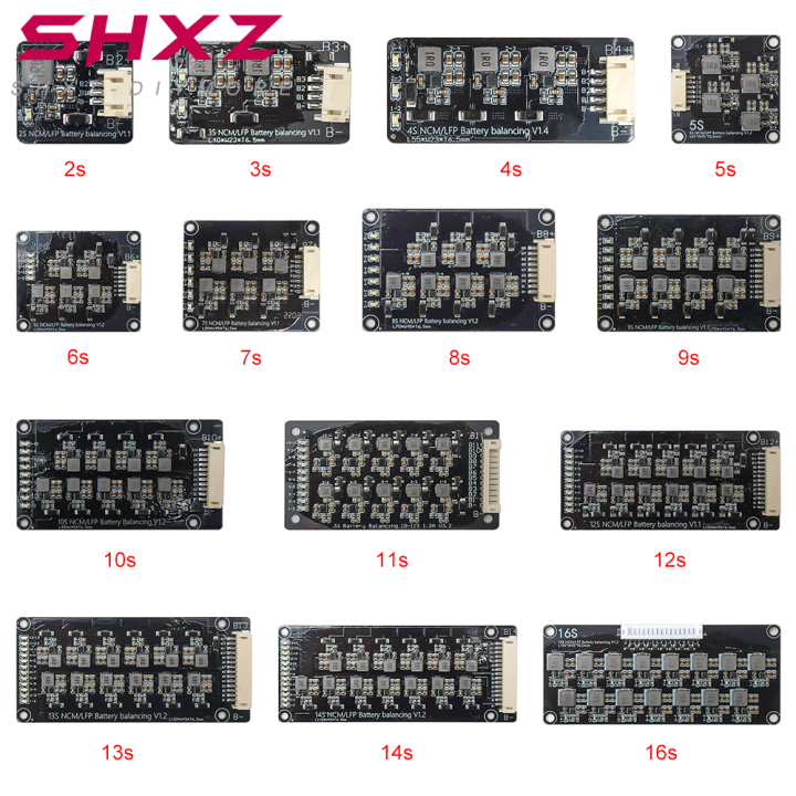 SHXZ diymore Wholesale 1.2A 2S-16S High Current Equalizer Module Li-Ion Lifepo4 Lithium Battery ...
