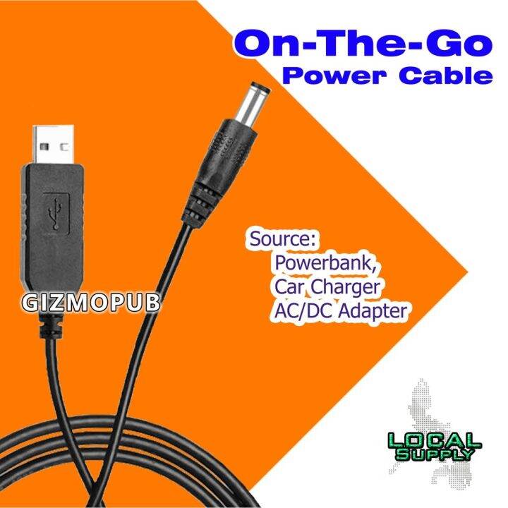 5v 6v 9v 12V Powerbank to Router Modem TV Plus Sewing BP Power Supply ...