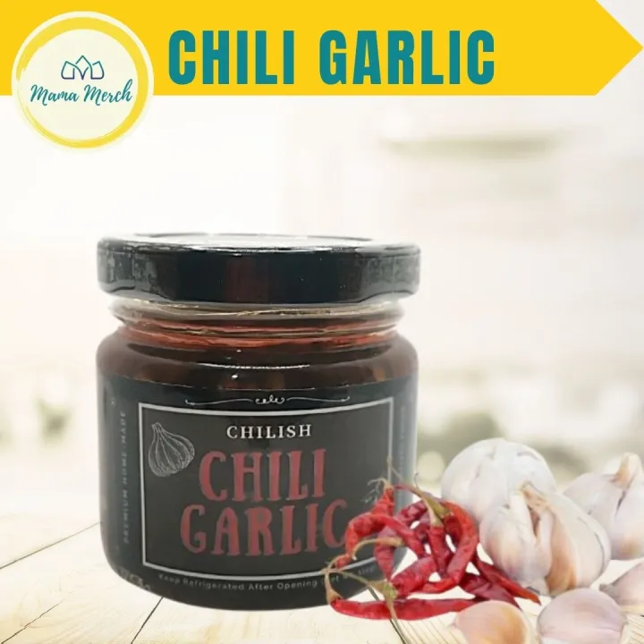 Mama Merch Chilish Chili Garlic Oil 110g bottle | Lazada PH