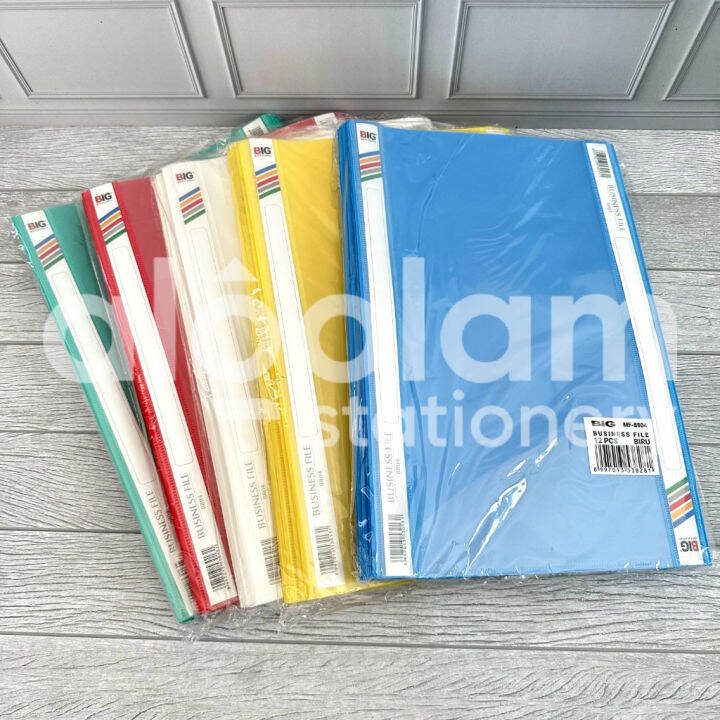 12 PCS Map Snail Hecter Map Business File Map Bisnis File Folio F4 BIG ...