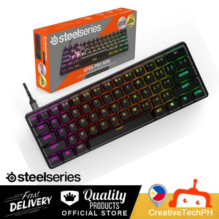 STEEL SERIES APEX PRO MINI (64820) PROFESSIONAL GAMING KEYBOARD | Lazada PH