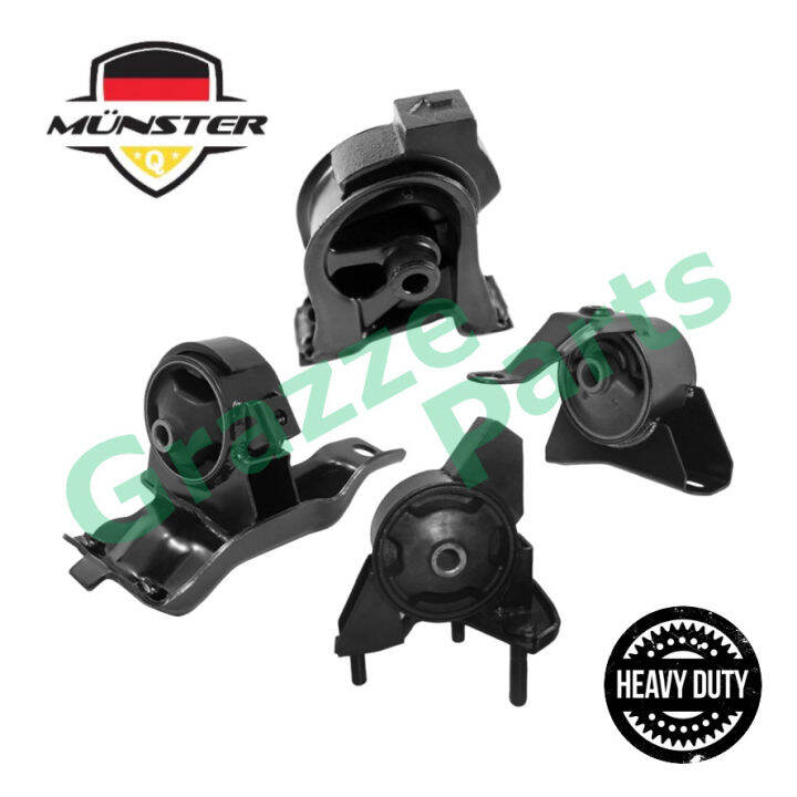 (4pc) Münster ^Heavy Duty^ Engine Mounting Set TOY2048 for Toyota ...