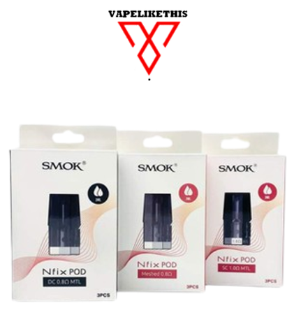 VapeLikeThis Original Smok Nfix Cartridge Replacement Cartridge Dual ...