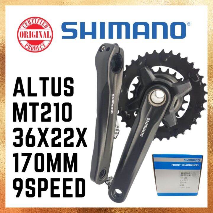 Crank Shimano Altus FC- MT210 -B2 | Lazada PH