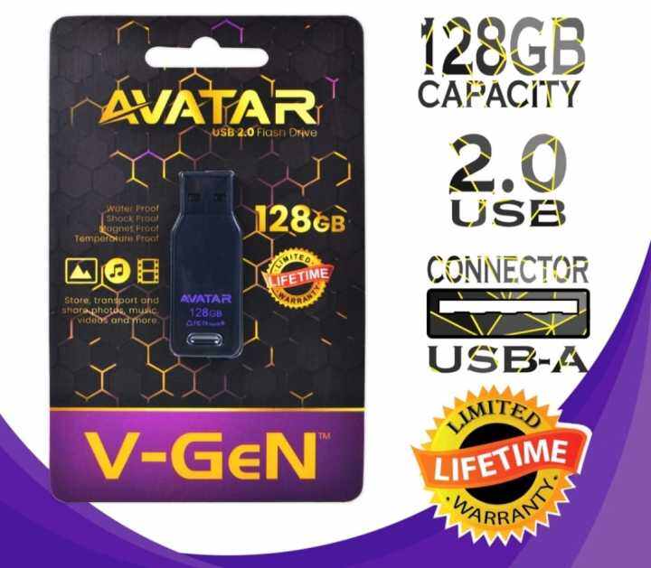USB Flashdisk V-GeN 8GB / 16GB / 32GB / 64GB / 128GB AVATAR USB 2.0 UFD ...