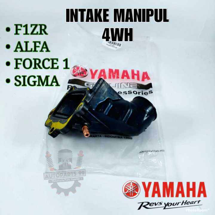 Intake Manipul 4WH Yamaha F1ZR Alfa Force 1 Sigma Leher Angsa Karburator F1zr F1 Alfa Sigma ...