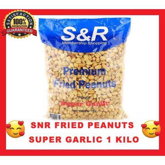 Ready to Eat!! 1 Bag S R SnR Premium Fried Peanuts Super Garlic 1KG ...