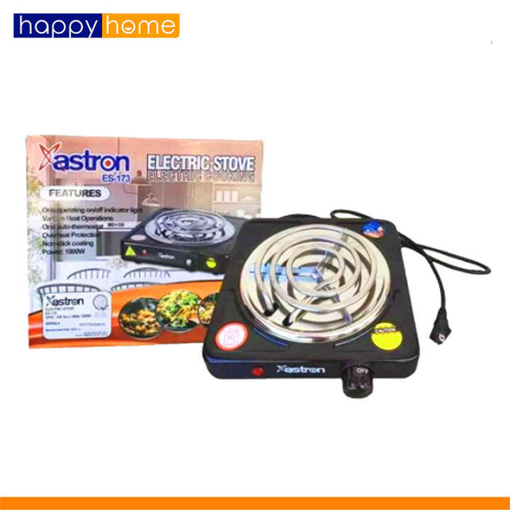 HAPPY HOME ASTRON SINGLE BURNER ELECTRIC STOVE | Lazada PH