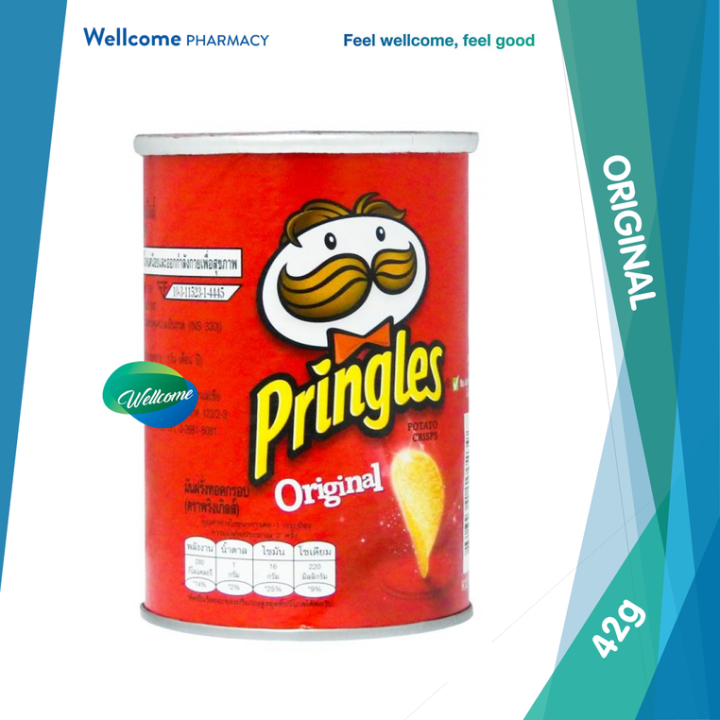 Pringles Potato Chips Original - 42g | Lazada