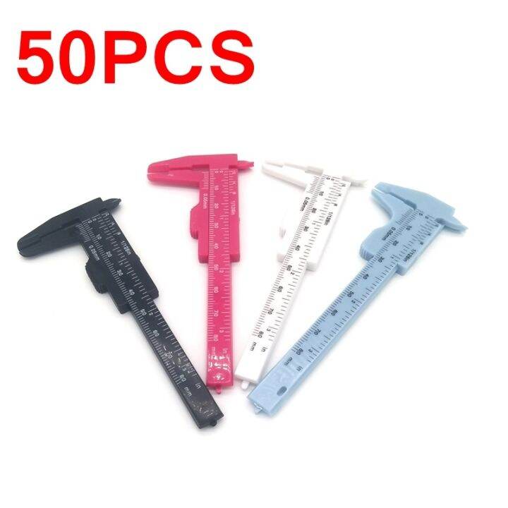 {hot} 50PCS 80mm Plastic Vernier Caliper Dial Gauge Micrometer ...