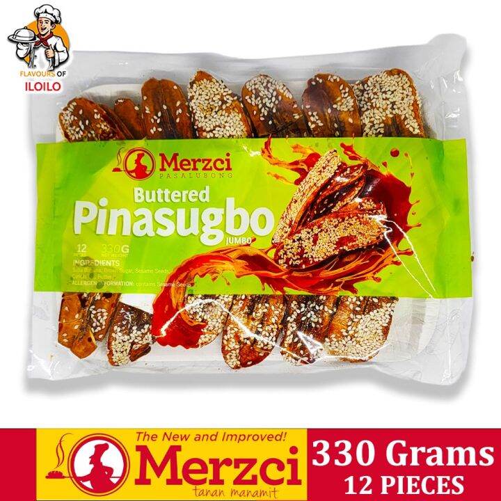 Pinasugbo Jumbo 330 grams | Merzci Bacolod Pasalubong | 12 Pieces ...
