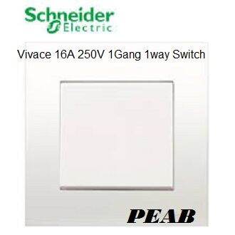 Schneider Vivace KB31/1 16A 250V 1Gang 1way Switch | Lazada