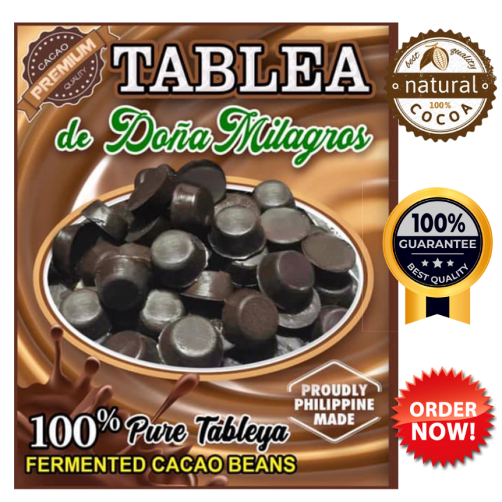 LE Trends | PURE CACAO Tablea -100% Natural Chocolate Tablets Pure ...